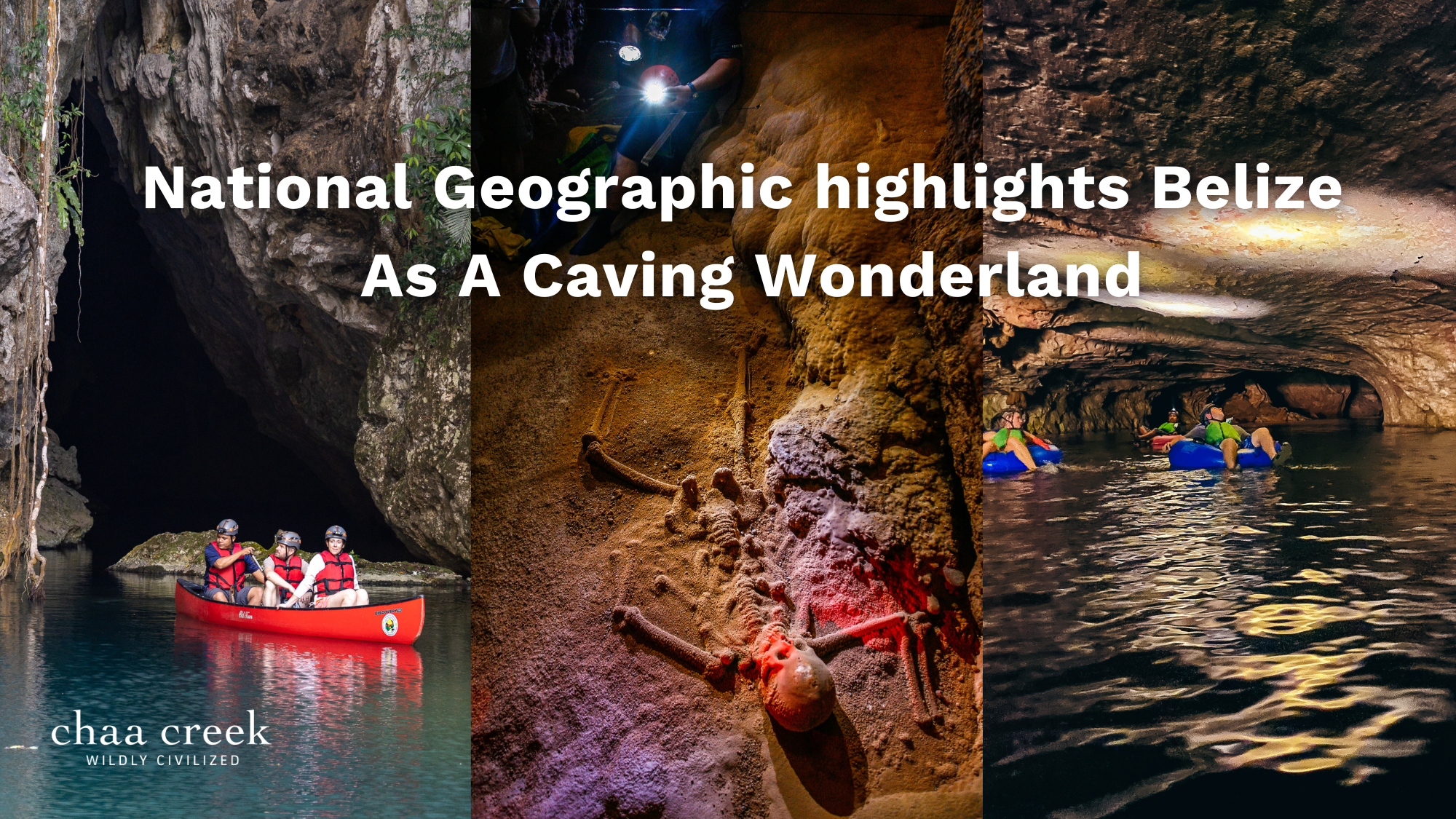 National Geographic highlights Belize as a Caving Wonderland